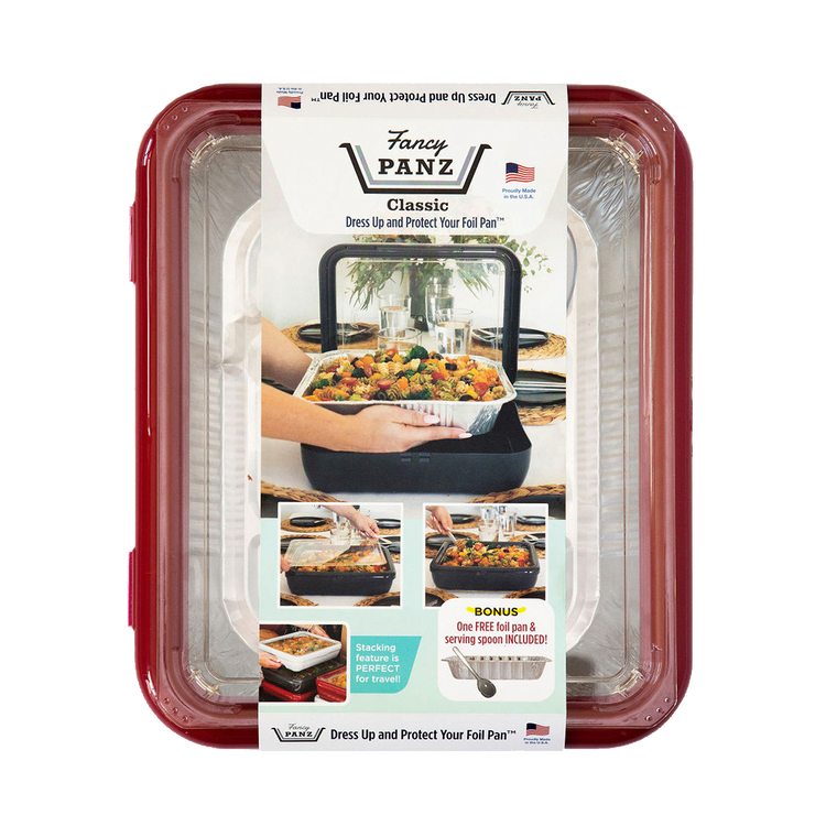 Classic Red Potluck Foil Pan and Container – FANCY PANZ™