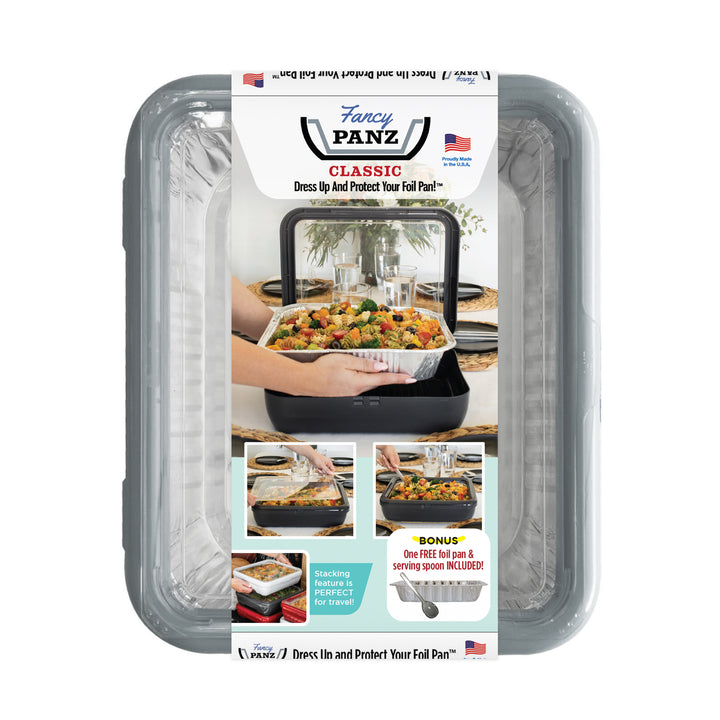 Classic Decorative Serving and Casserole Foil Pan Carrier – FANCY PANZ™