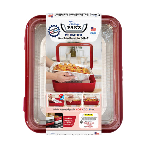 Fancy Panz® Premium - Red, Includes Hot/Cold Gel Pack – FANCY PANZ™