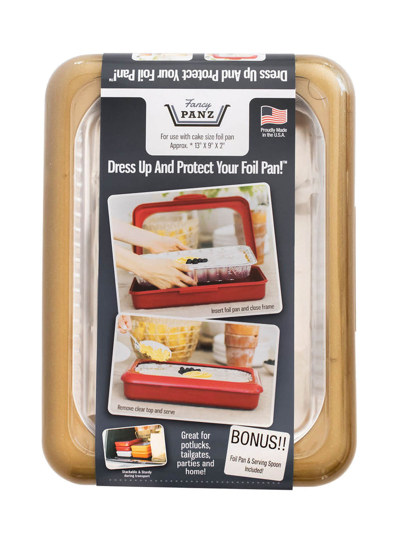 Classic Red Potluck Foil Pan and Container - FANCY PANZ™