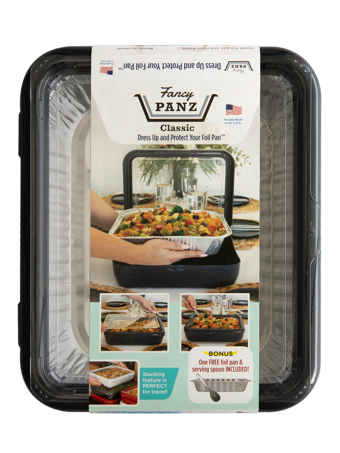 Classic Decorative Serving and Casserole Foil Pan Carrier - FANCY PANZ™