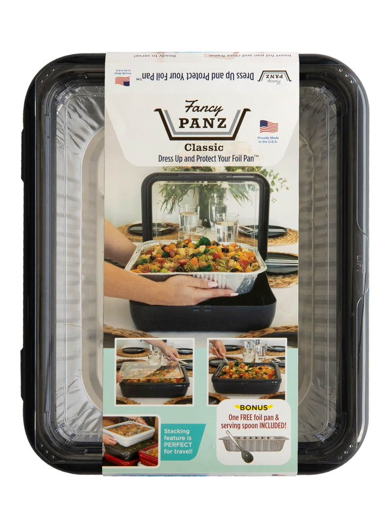 Classic Decorative Serving and Casserole Foil Pan Carrier - FANCY PANZ™