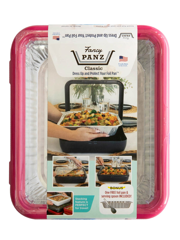 Classic Decorative Serving and Casserole Foil Pan Carrier - FANCY PANZ™