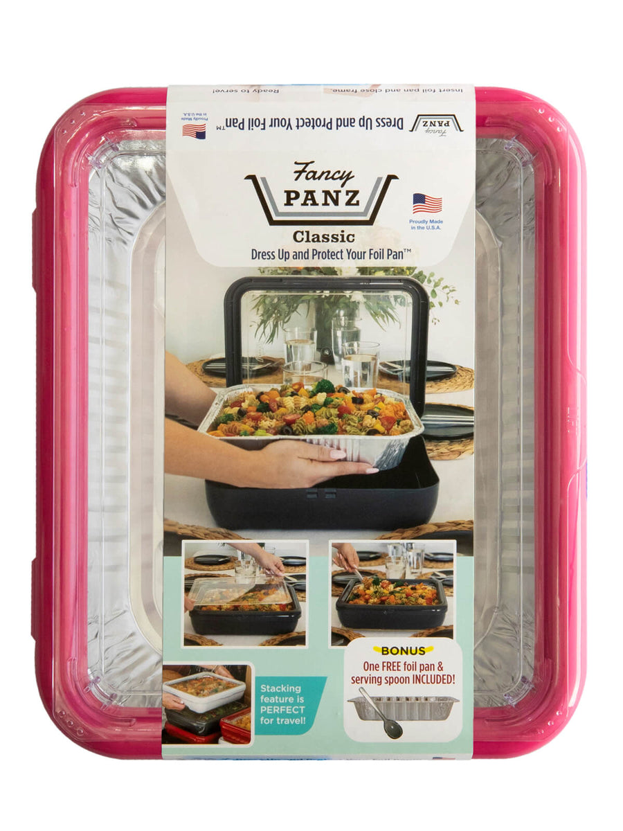 Classic Decorative Serving and Casserole Foil Pan Carrier - FANCY PANZ™