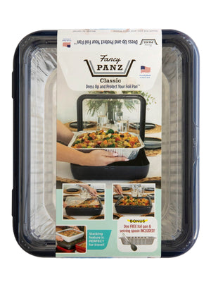 Classic Decorative Serving and Casserole Foil Pan Carrier - FANCY PANZ™