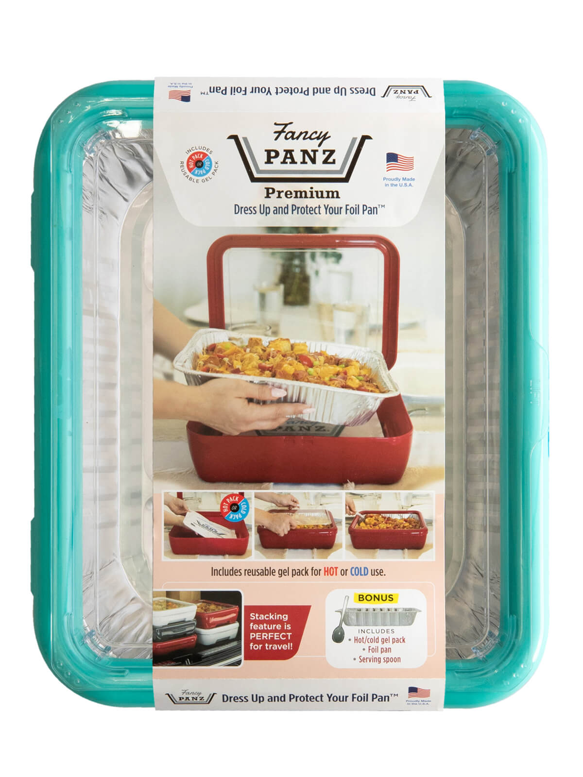 Fancy Panz® Premium - Aqua, Includes Hot/Cold Gel Pack - FANCY PANZ™