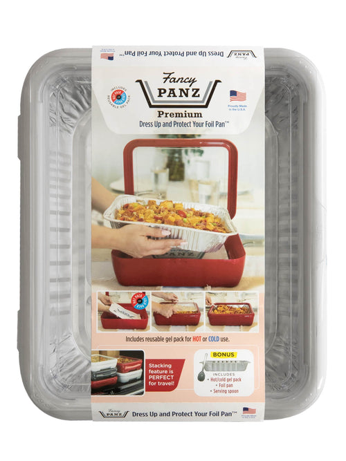 Classic Red Potluck Foil Pan and Container - FANCY PANZ™