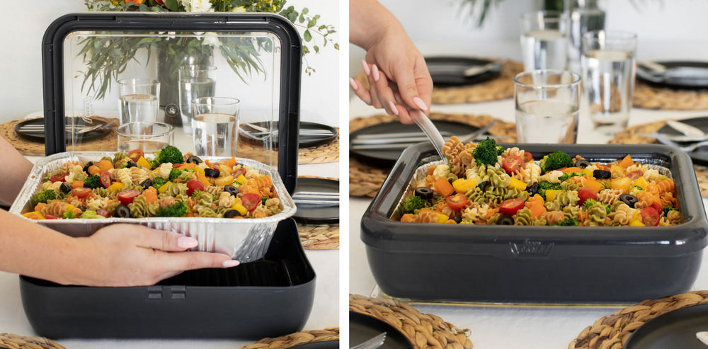 Fancy Panz® - Dress Up and Protect Your Foil Pan with Elegant Solution