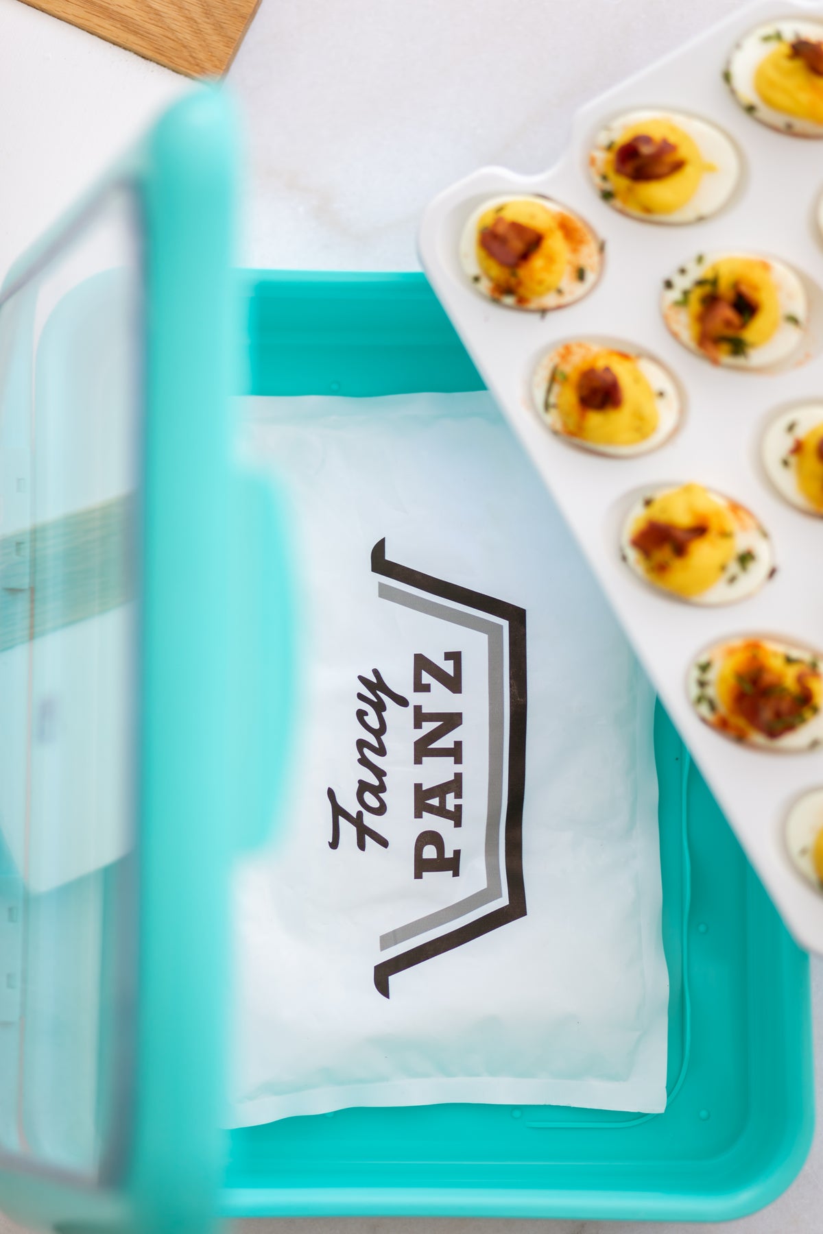 Deviled Egg Trayz Insert for Foil Pan Container - FANCY PANZ™